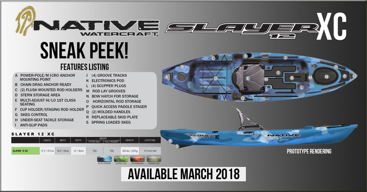 Slayer 12 XC – SNEAK PEEK! – Native Watercraft